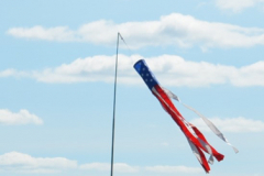 Windsock Pole & Mounting Bracket - Pier Pleasure