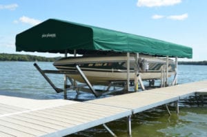 Vertical Boat Lifts - Pier Pleasure